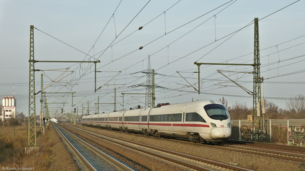 ICE 1207 von Berlin nach München wird heute besonders große Umwege ...