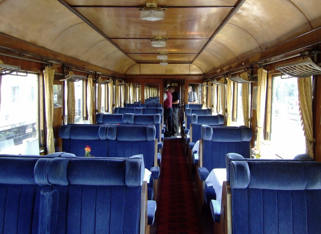 interieurkleuren van F-zug wagons, Merkur, Rheingold, Gambrinus e.d.