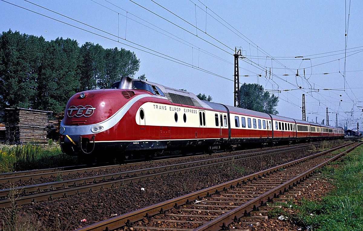 Baureihe 601 | 602 historisch (DB VT 11.5, TEE-Triebzüge) Fotos - Bahnbilder.de