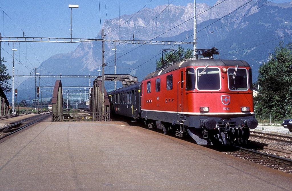 11382 Landquart 11.09.85 - Bahnbilder.de