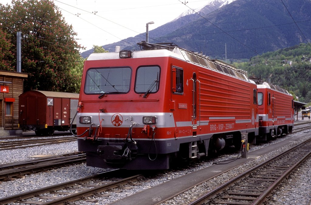 Brig-Visp-Zermatt-Bahn Fotos (7) - Bahnbilder.de
