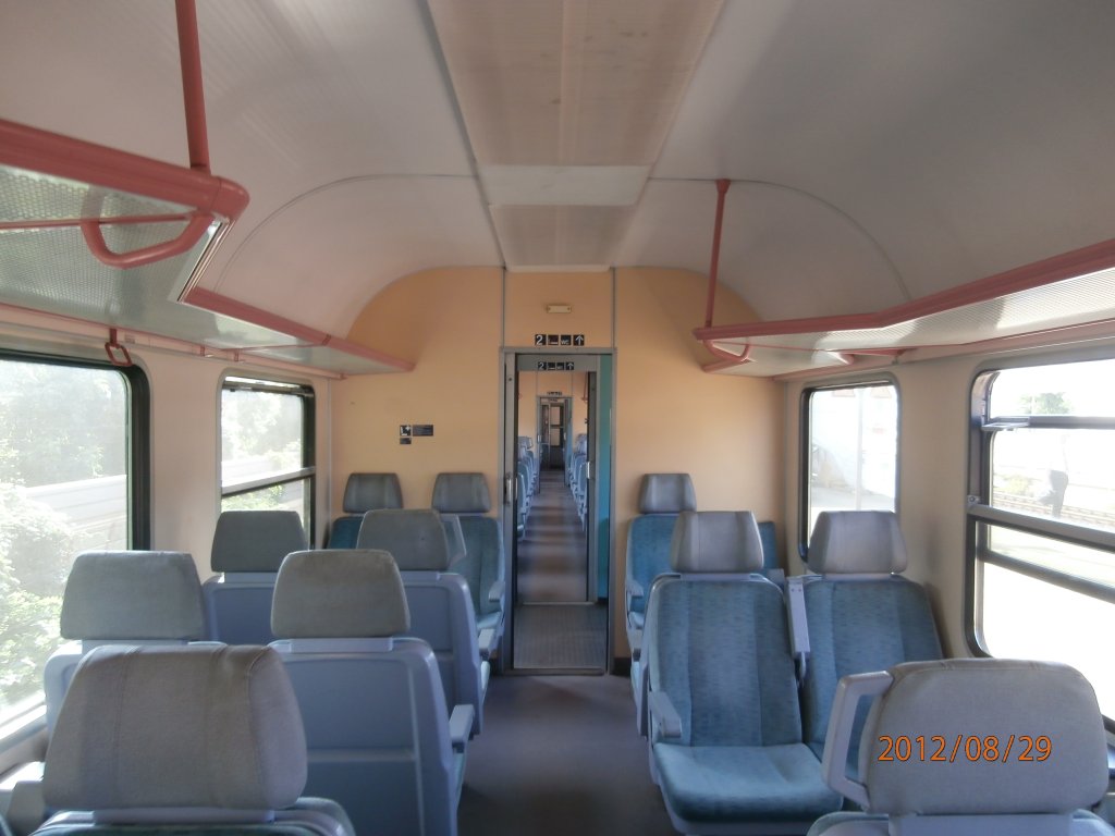 Ein Blick durch das Abteil - Bahnbilder.de