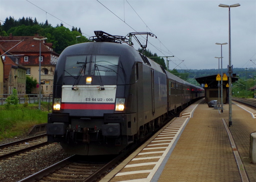 840 Hochstadt-Marktzeuln – Probstzella – Saalfeld ·Frankenwaldbahn· Fotos (110) - Bahnbilder.de
