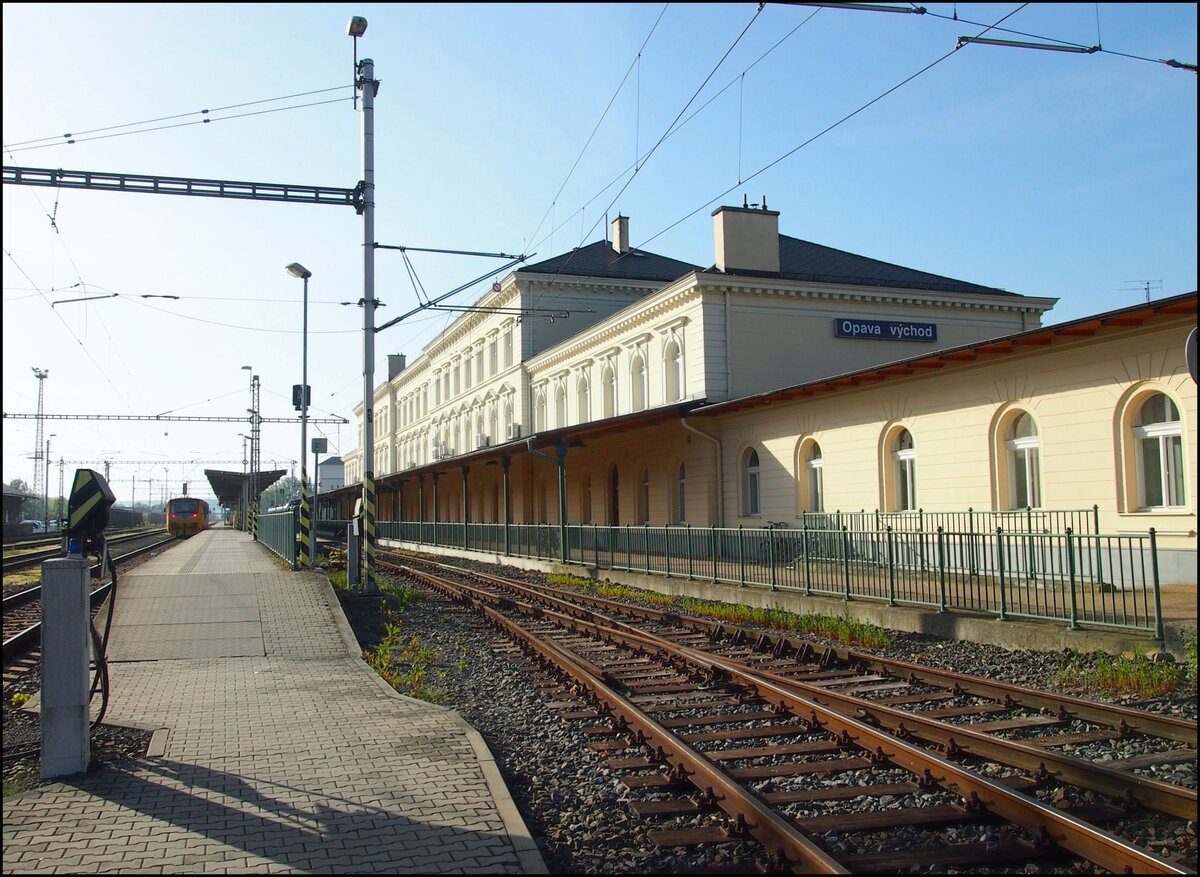 Bahnhof Opava Východ am 30. 4. 2024. - Bahnbilder.de