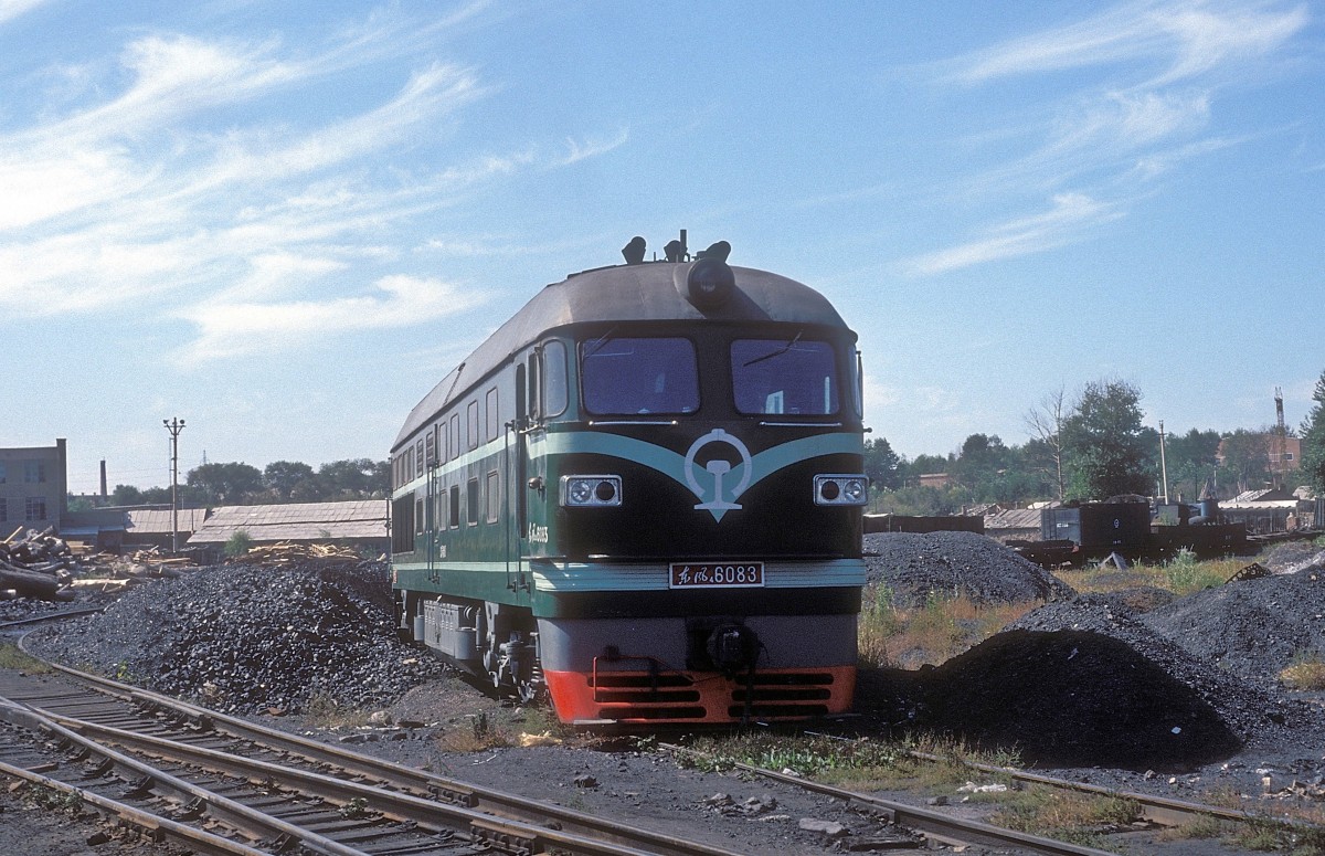 DF4B 6083 Changchun 14.09.91 - Bahnbilder.de