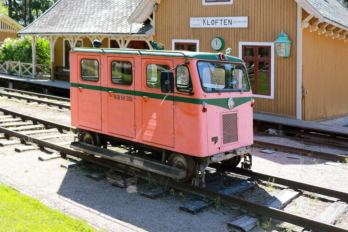 Der Welt älteste, authentische Veteraneisenbahn gehört dem norwegischen ...