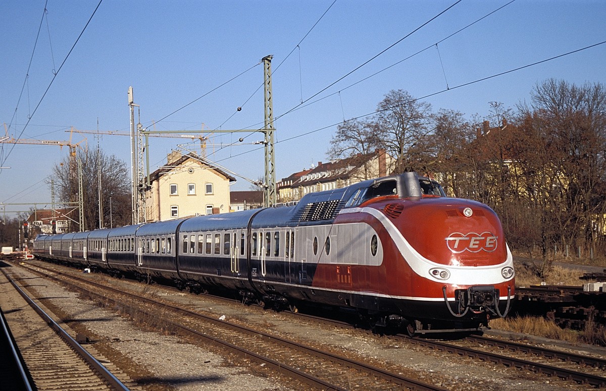 DB VT 11.5 · Baureihe 601 TEE-Triebzüge Fotos (4) - Bahnbilder.de