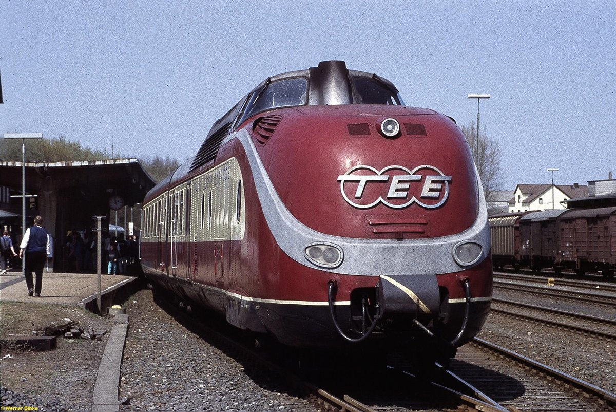 DB VT 11.5 | Baureihe 601 | TEE-Triebzüge Fotos - Bahnbilder.de