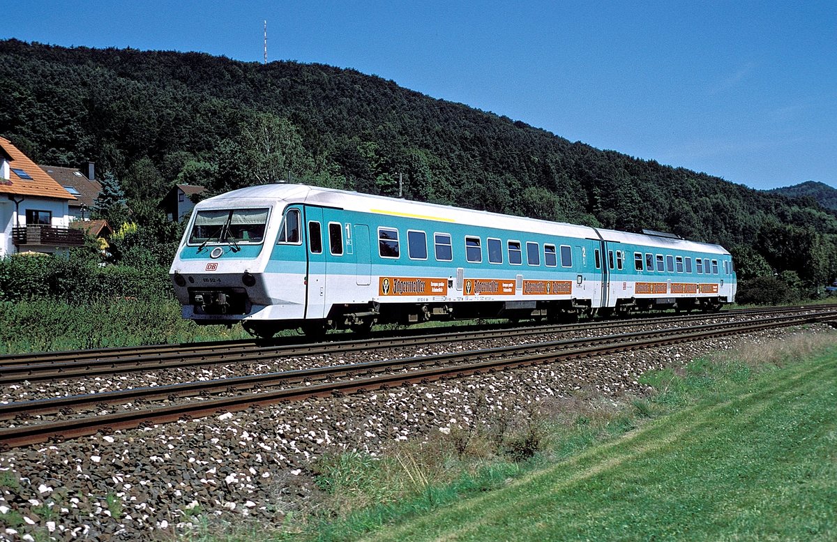 610 512 Hersbruck 08.08.98 - Bahnbilder.de