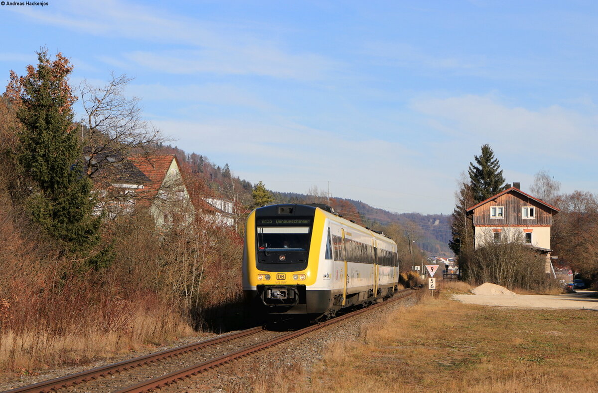 755 Ulm – Sigmaringen – Tuttlingen – Immendingen ·Donautalbahn· Fotos - Bahnbilder.de