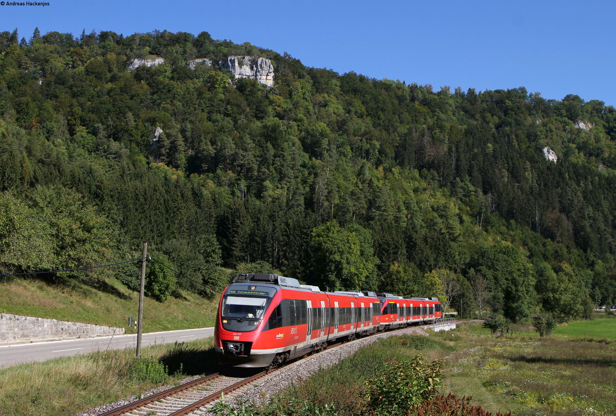 755 Ulm – Sigmaringen – Tuttlingen – Immendingen ·Donautalbahn· Fotos (6) - Bahnbilder.de