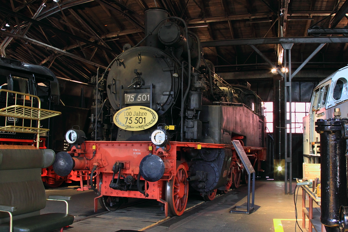 Baureihe 75.5 DR 75.1-5 sächs. XIV HT HT Fotos - Bahnbilder.de