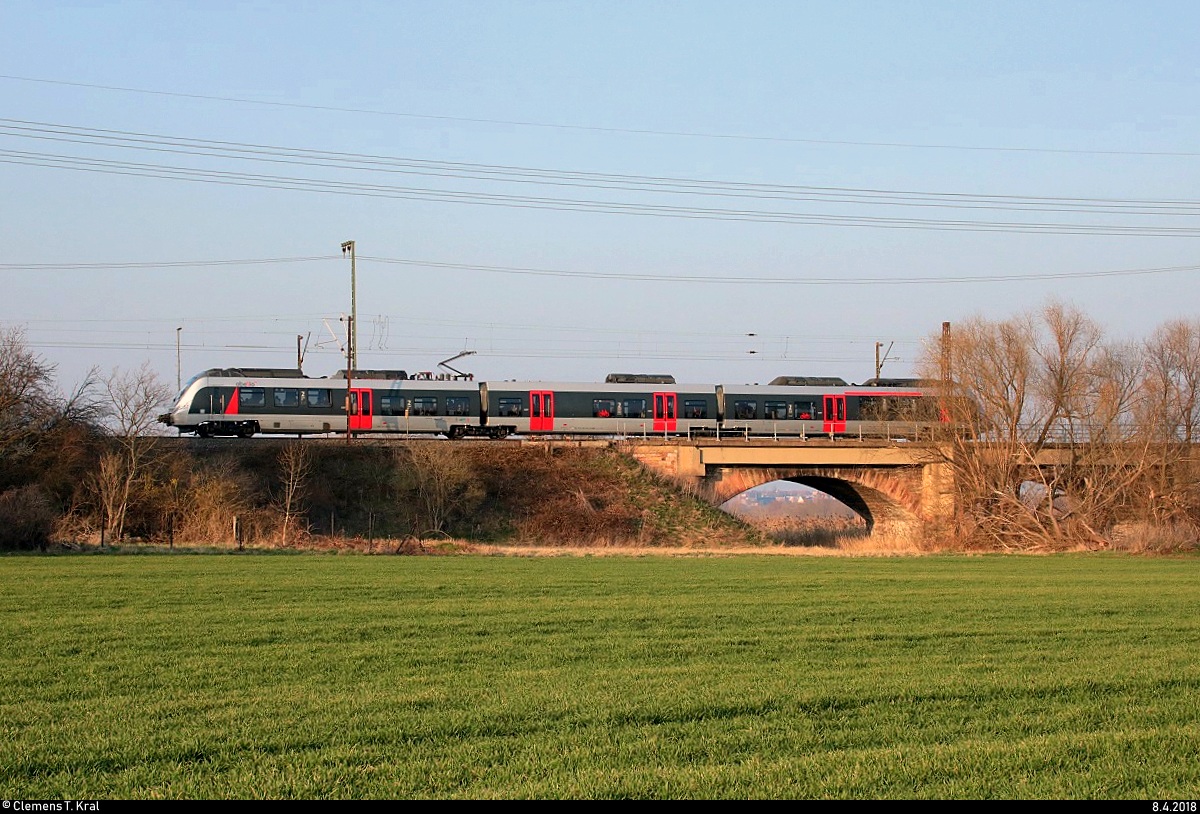 9442 ??? (Bombardier Talent 2) von Abellio Rail Mitteldeutschland als RE 74715 (RE9) von Kassel ...