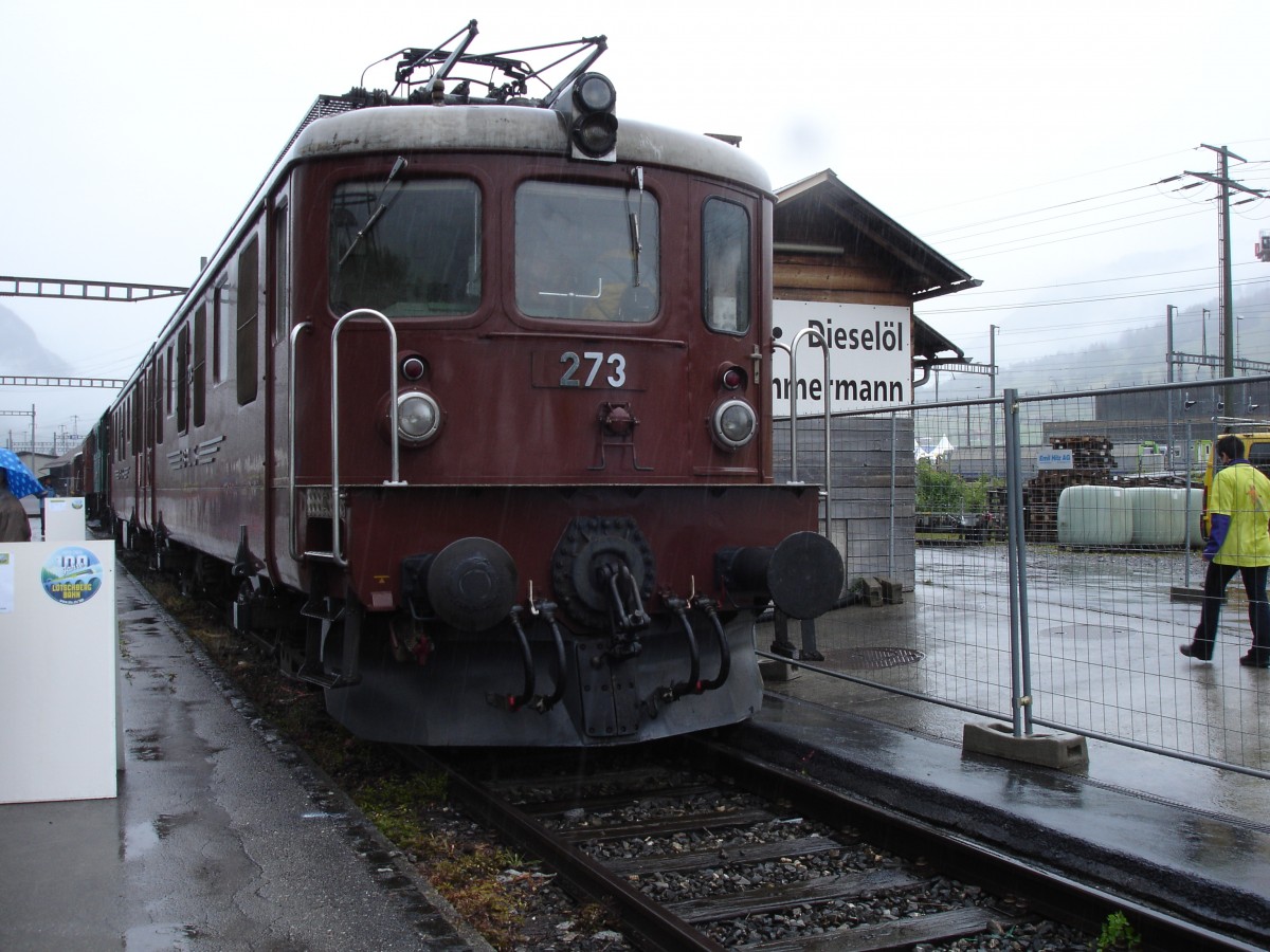 Ae 8/8 273 BLS,Frutigen 29-06-2013 - 100 Jahre Lotschbergbahn - Sehen Sie videos aus der ...