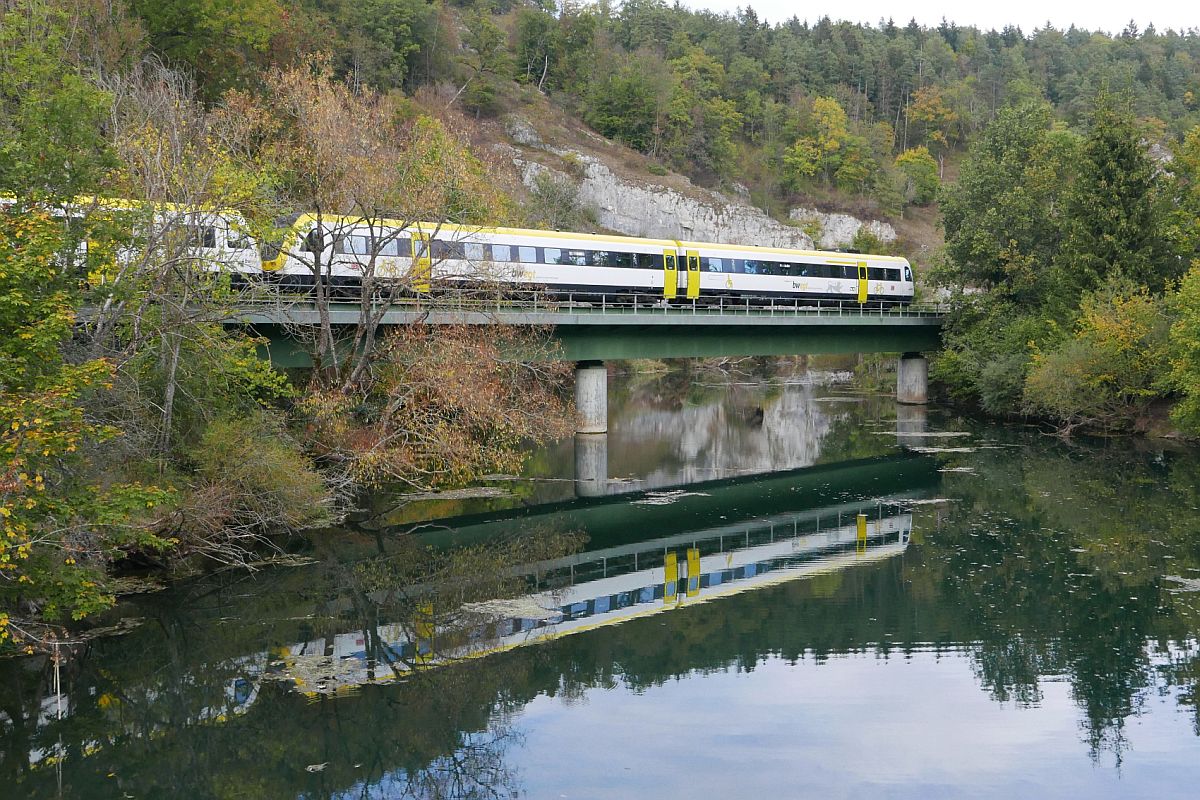 755 Ulm – Sigmaringen – Tuttlingen – Immendingen ·Donautalbahn· Fotos (11) - Bahnbilder.de