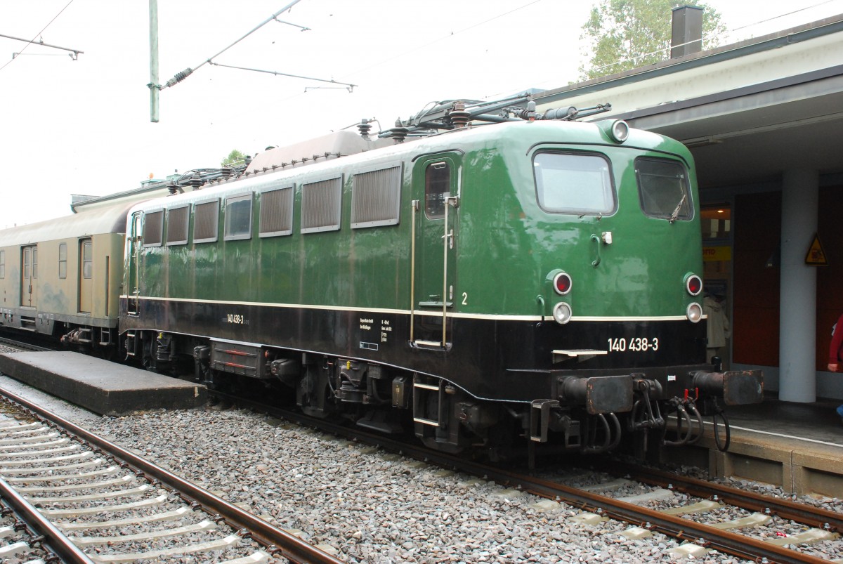 BR 140 438, des Bayrischen Eisenbahnmuseums war eine Echte Überraschung für mich bei den ...