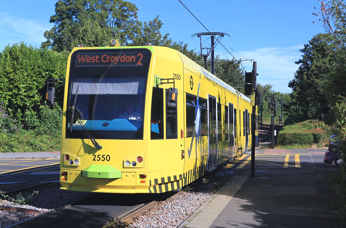 Croydon 2550, Addiscombe, 23.08.2016. - Bahnbilder.de