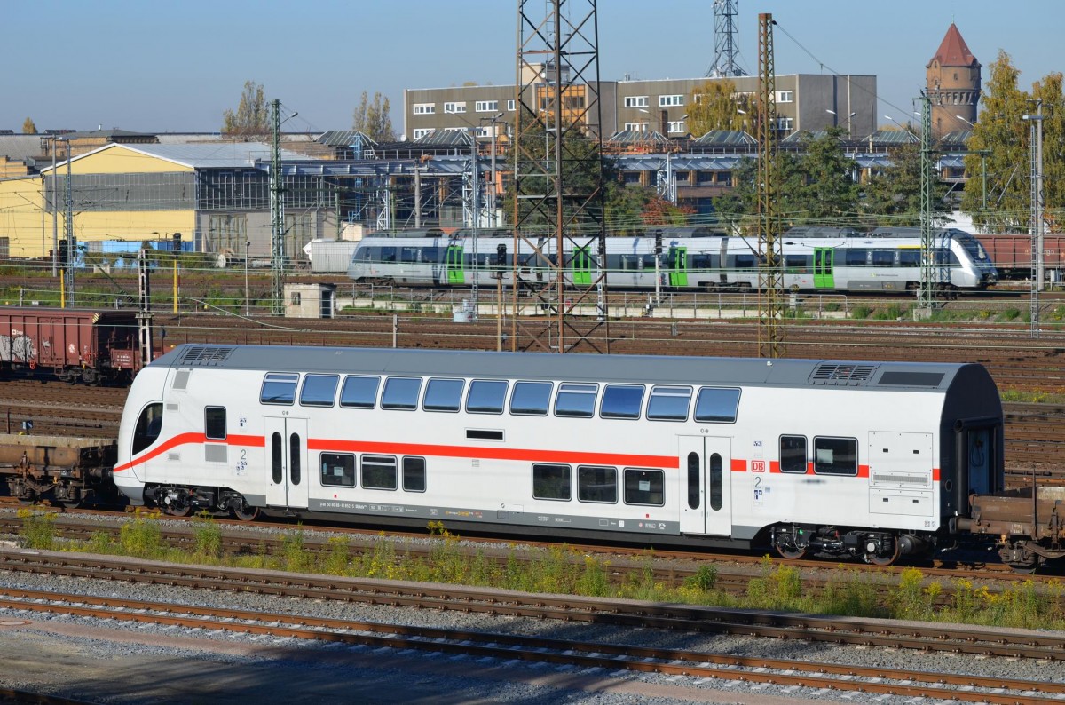D-DB 50 80 86-81 852-5 DBpbzfa Bombardier Twindexx Doppelstock Steuerwagen in Leipzig Engelsdorf ...