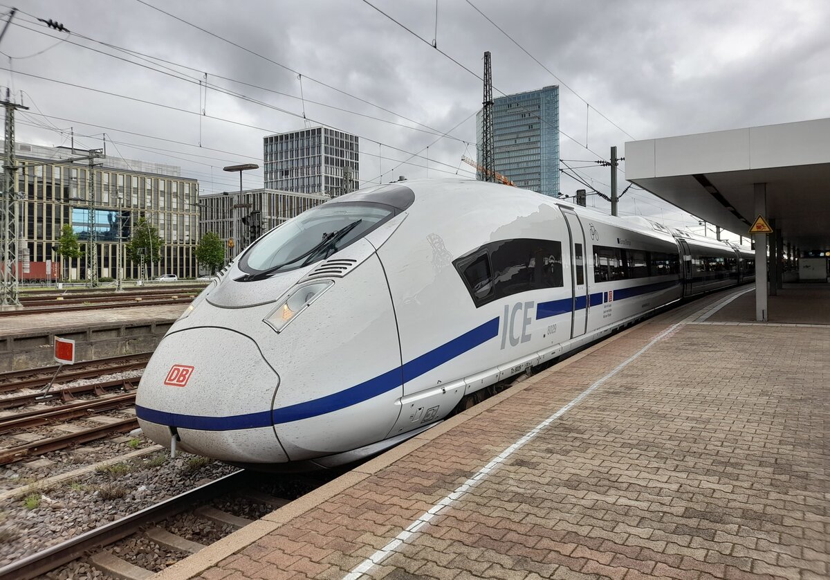 ICE 3neo Baureihe 408 · 5 408 ·Velaro MS· Fotos - Bahnbilder.de