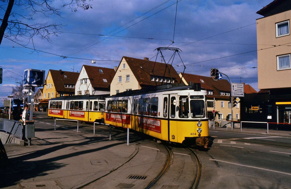 SSB Stuttgart__30 Jahre Straßenbahn nach Stammheim - Bahnbilder.de