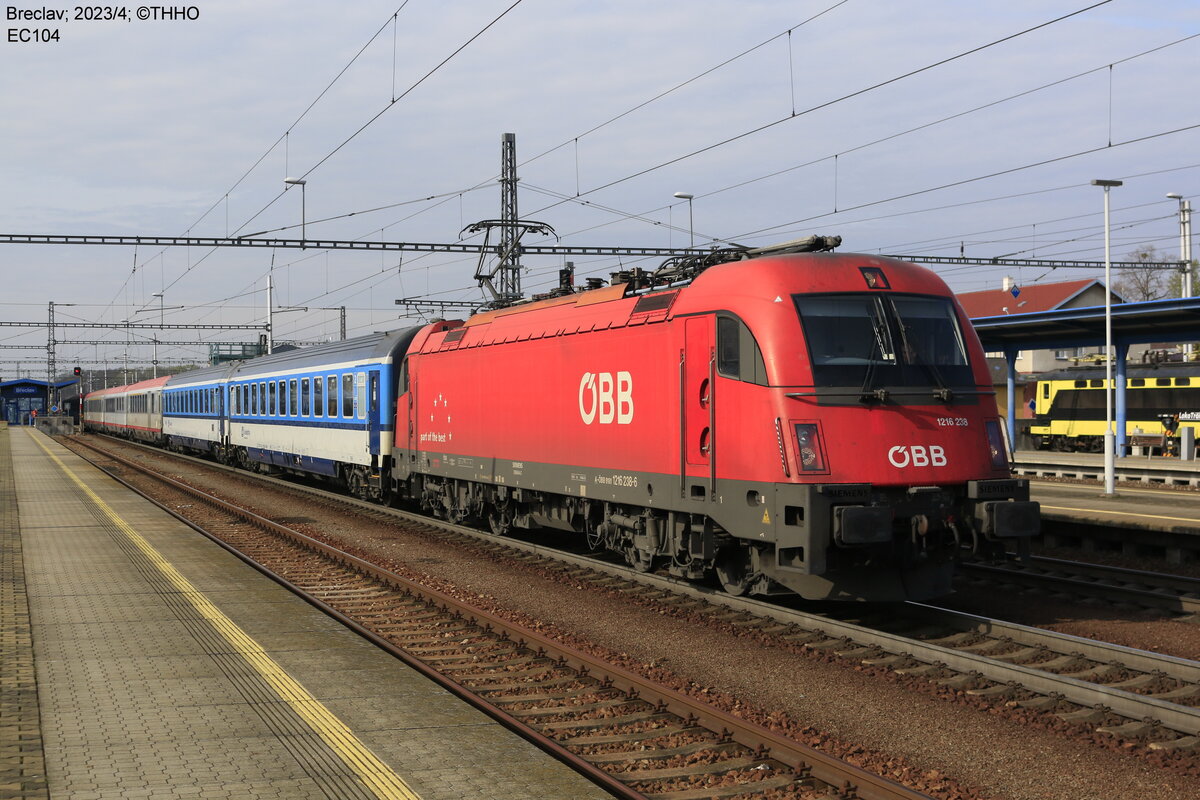 ÖBB_1216-238_EC104_Breclav_2023_04_17_thho - Bahnbilder.de