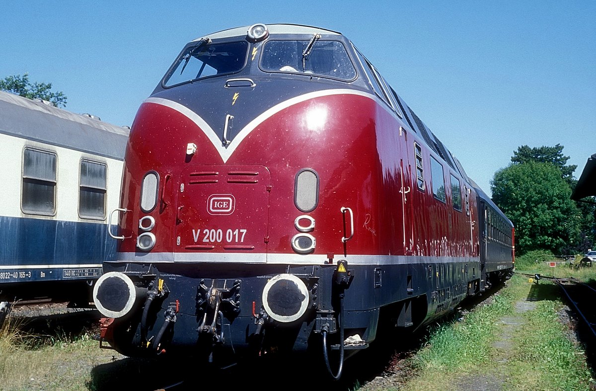 V200 017 Hersbruck 10.07.09 - Bahnbilder.de