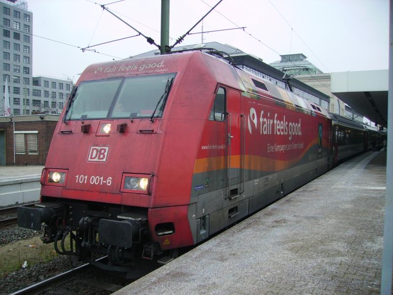 101 001 in Mannheim. - Bahnbilder.de