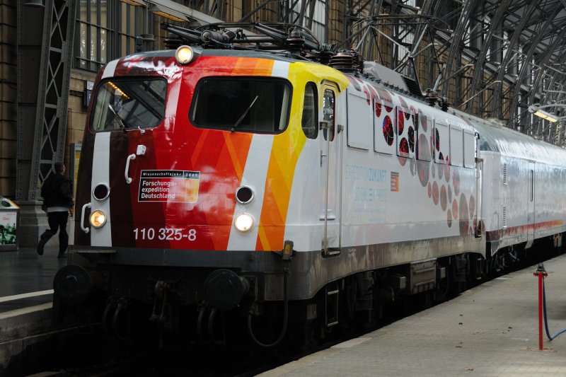 Als Blickfang: Aufgebügelt und mit Spitzensignal präsentiert sich 110 ...