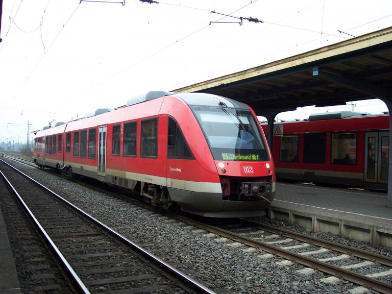 BR 648 in Schwerte - Bahnbilder.de