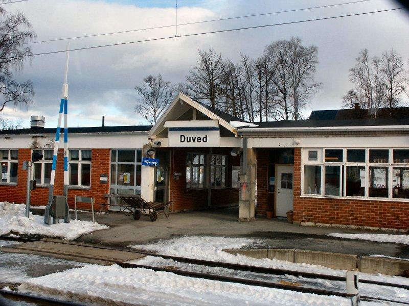 Duved im April 2006 - Bahnbilder.de