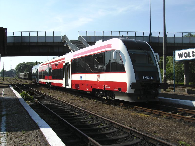 Ein SA132 im Bahnhof Wolsztyn! - Bahnbilder.de