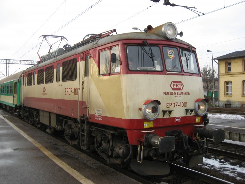 EP07-1001 von der PKP PRZEWOZY REGIONALNE spółka z o - Bahnbilder.de