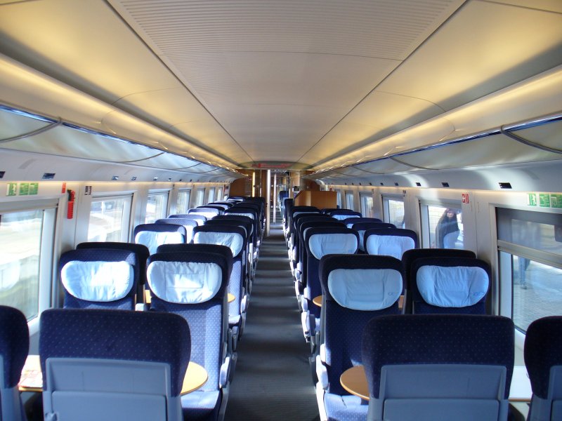 ICE Inneneinrichtung Fotos (4) - Bahnbilder.de