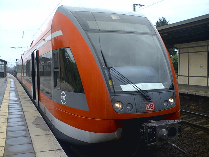 GTW der RB33 in Michendorf(b Berlin) - Bahnbilder.de