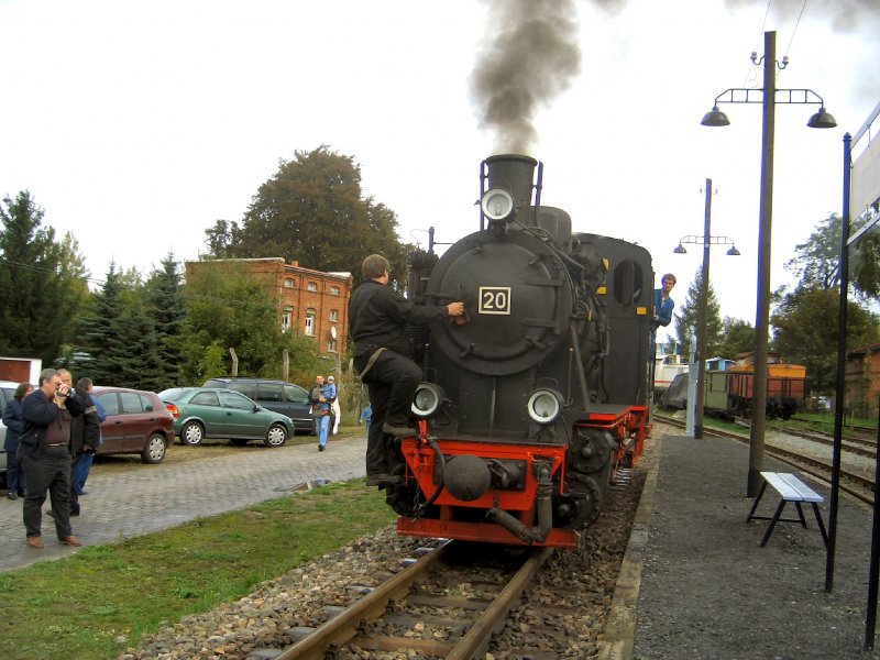 Mansfelder Bergwerksbahn in Klostermannsfeld, Sommer 2006 - Bahnbilder.de