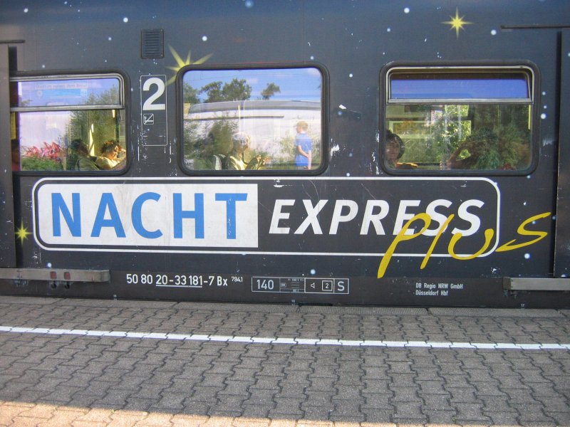 Nacht Express Plus - Bahnbilder.de