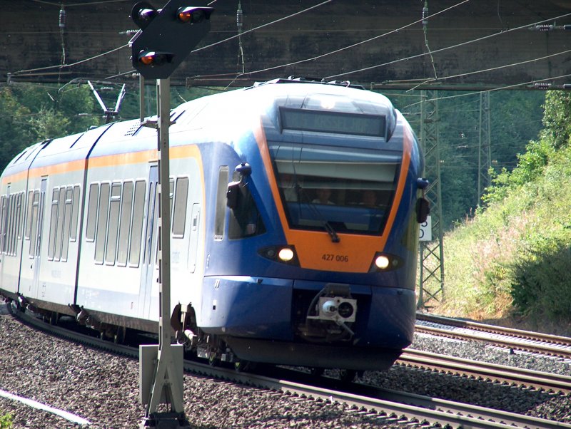 rb-zug von Fulda nach Kassel - Bahnbilder.de