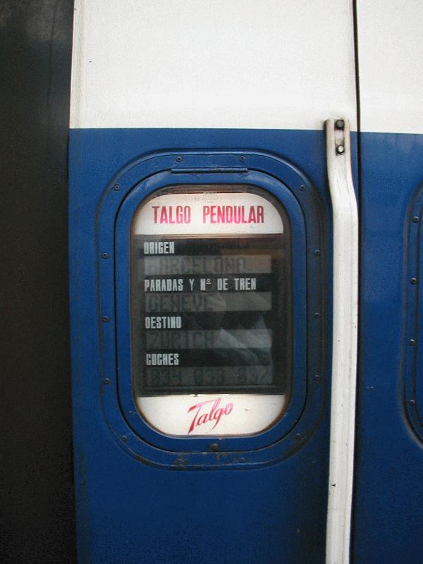 Talgo-Pendular Fotos (2) - Bahnbilder.de