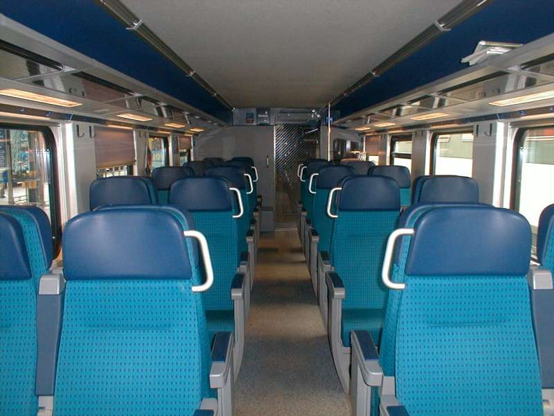 SBB,IC 2000, Innenaufnahme 2.Kl - Bahnbilder.de